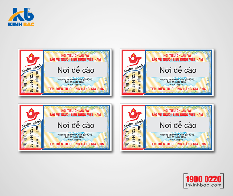 In tem chống hàng giả - TKB11