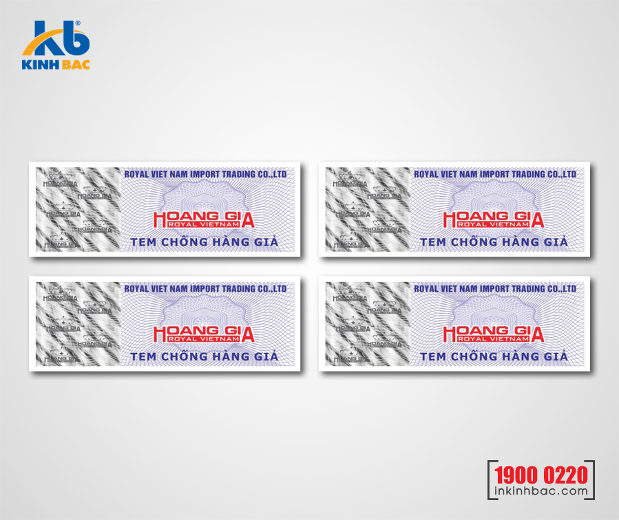 In tem chống hàng giả - TKB11